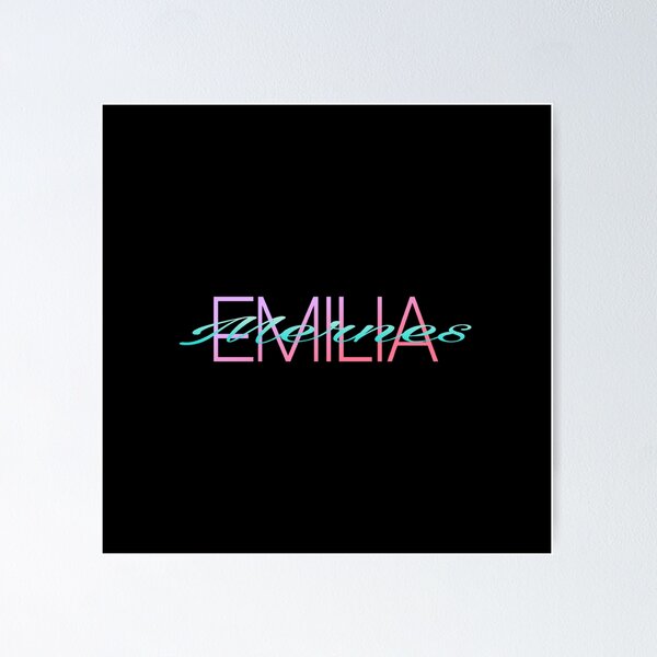 "Emilia mernes merch" Poster for Sale by tstoesselno | Redbubble