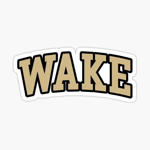 "Wake" Sticker for Sale by pags18 | Redbubble
