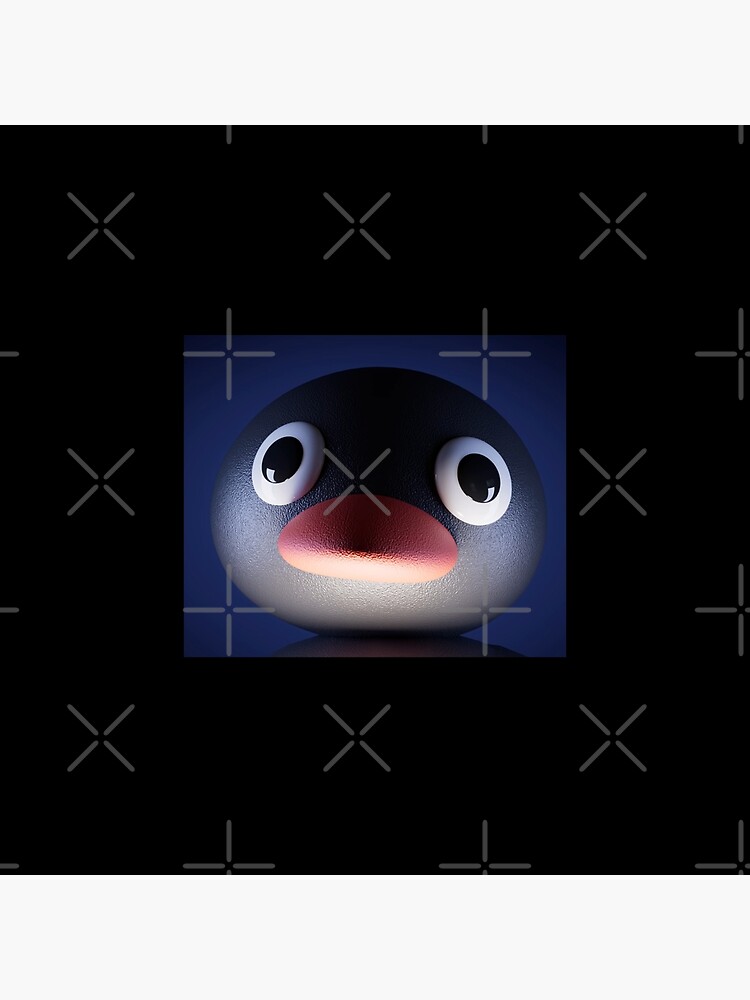 "3D Pingu Meme" Art Print for Sale by fredlaxer | Redbubble