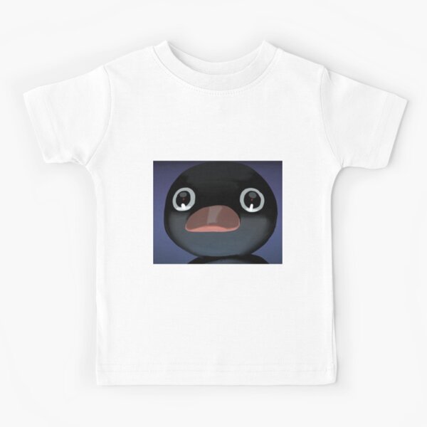 " Terrified Pingu Meme" Kids T-Shirt by fredlaxer | Redbubble