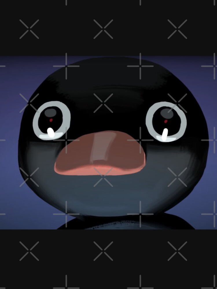 " Terrified Pingu Meme" T-shirt by fredlaxer | Redbubble