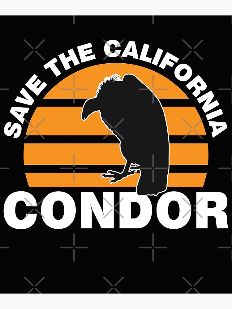 Póster «Save the California Condor - protegiendo y salvando animales en ...