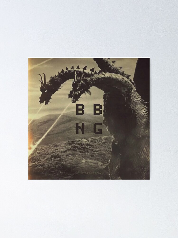 "BBNG Twin Dragon" Poster for Sale by bofpack | Redbubble