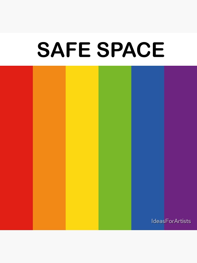 "Pride Allyship - LGBTQ Safe Space" Sticker for Sale by IdeasForArtists ...