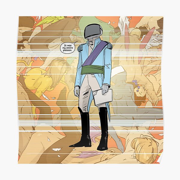 Poster « saga, prince robot iv, chat couché, gwndolyn, la volonté ...