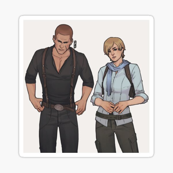 "Jake x Sherry" Sticker for Sale by ariannadirico | Redbubble