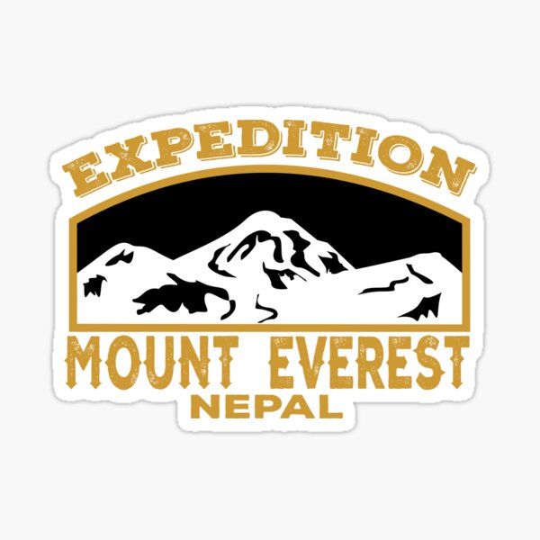 "mount everest" Sticker for Sale by daryadi | Redbubble