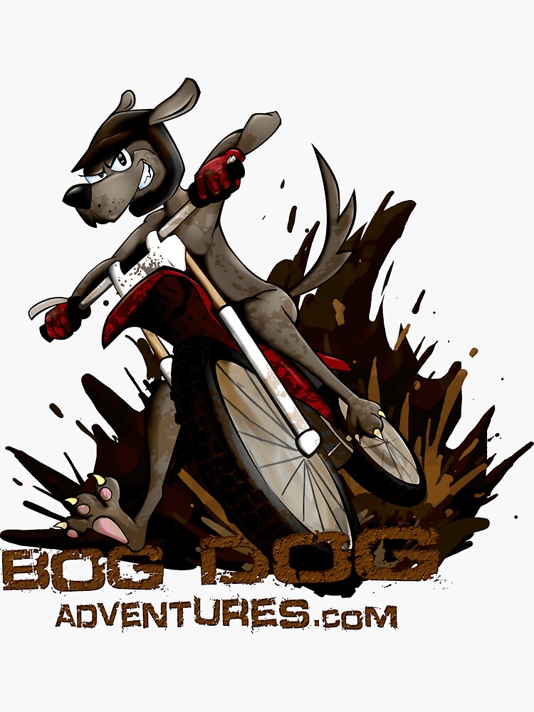 "bog dog" Sticker for Sale by xhastienda | Redbubble
