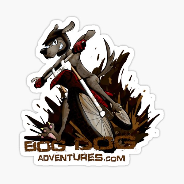 "bog dog" Sticker for Sale by xhastienda | Redbubble