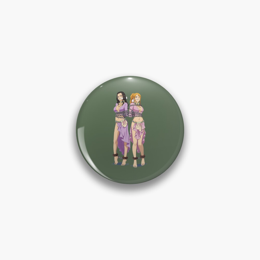 "Nico Robin & Nami one piece" Pin for Sale by Kurtfsdottir | Redbubble