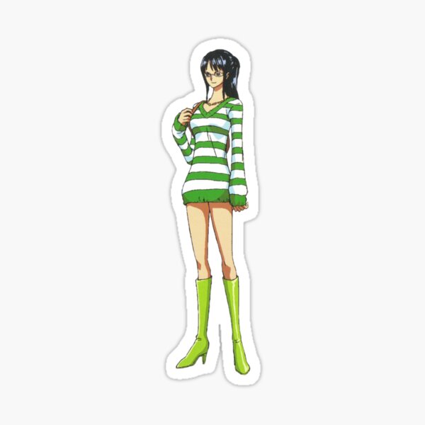 "Nico Robin one piece" Sticker for Sale by Kurtfsdottir | Redbubble
