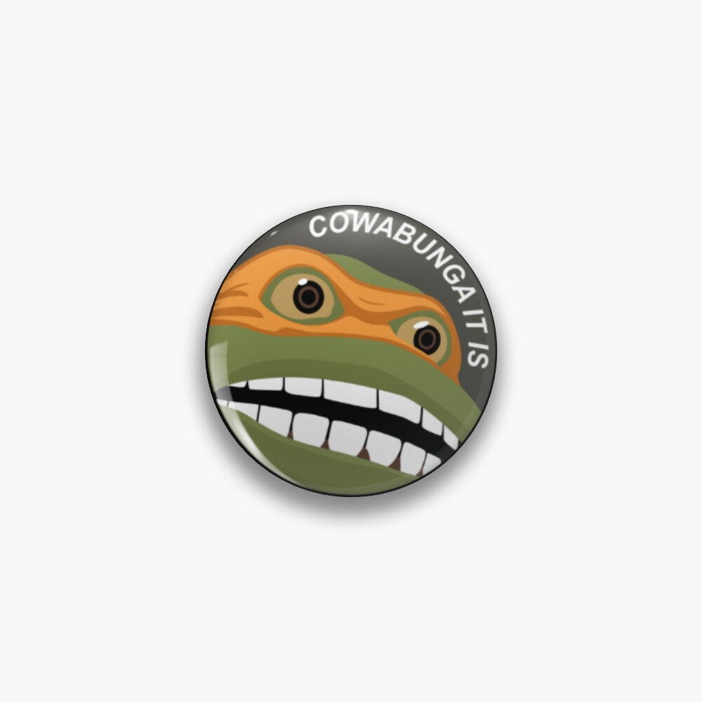 "Cowabunga It Is!" Sticker for Sale by konflikt512 | Redbubble