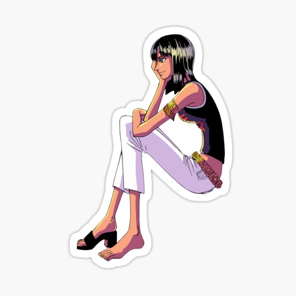 "Nico Robin one piece" Sticker for Sale by DarionSmitham | Redbubble