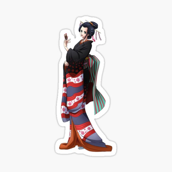 "Nico Robin one piece" Sticker for Sale by BerMosciski | Redbubble