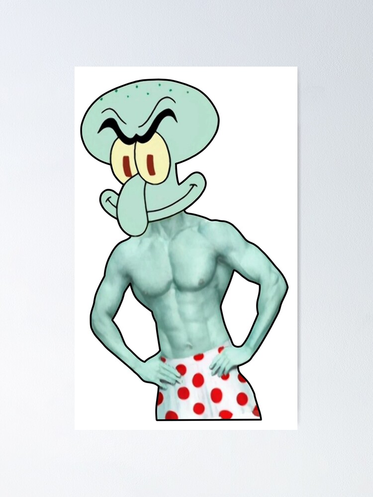 "Hot Squilliam" Poster for Sale by PoeTatoes | Redbubble