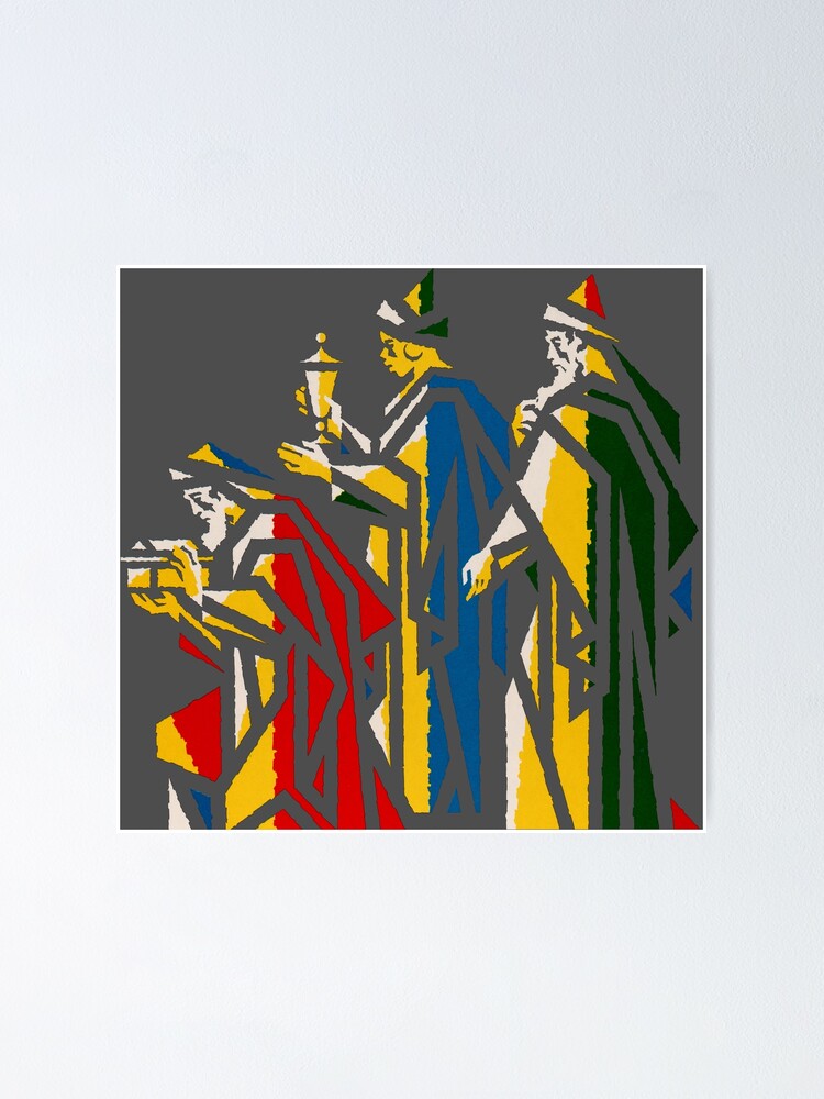 "The Three Wise Men - Christian Art Work" Poster for Sale by SystemLion ...