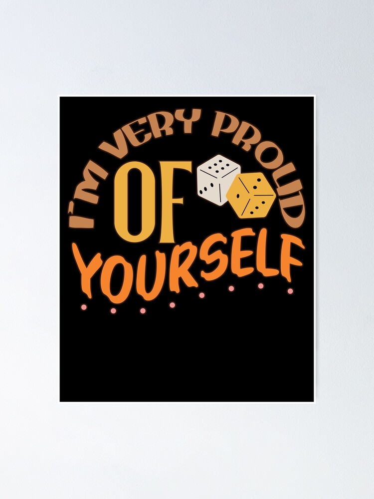 "Happy Very Proud Of Yourself Positive Affirmation Teacher" Poster for ...
