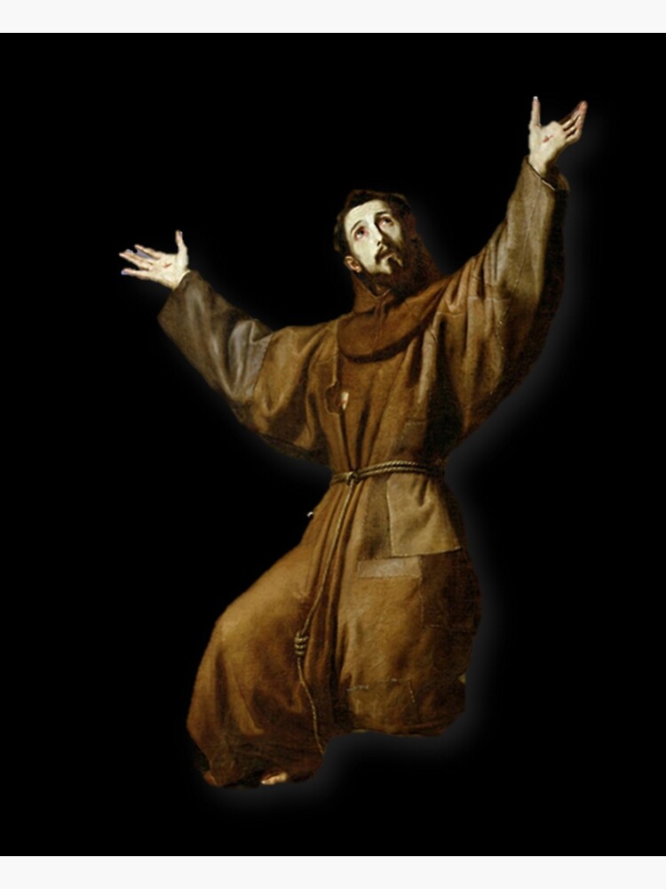 "Francis of Assisi Italian Catholic friar" Art Print by Markiiii ...