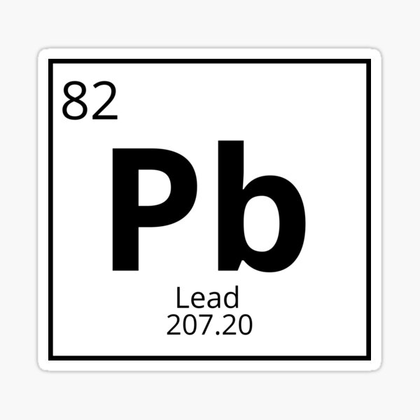 "Lead" Sticker for Sale by Blank02 | Redbubble