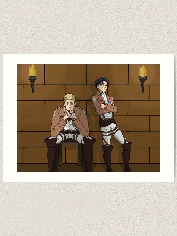Attaque Sur Titan Levi Et Erwin