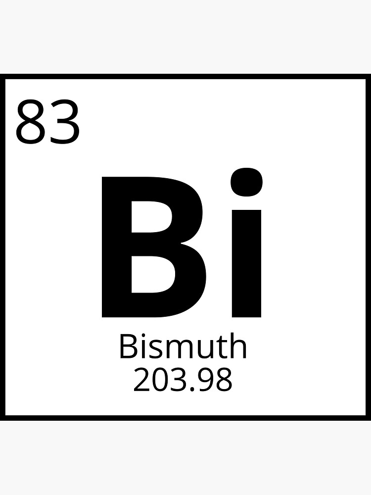 "Bismuth" Sticker for Sale by Blank02 | Redbubble