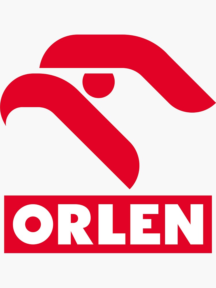 "Orlen logo" Sticker by peteroldfield | Redbubble