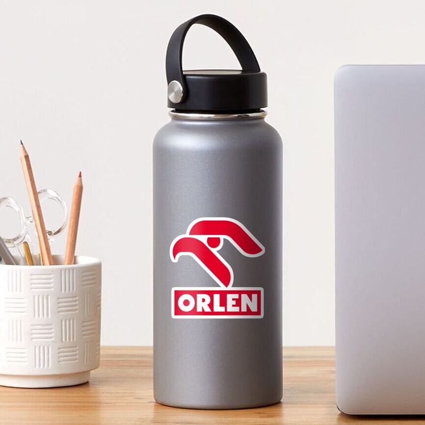 "Orlen logo" Sticker by peteroldfield | Redbubble