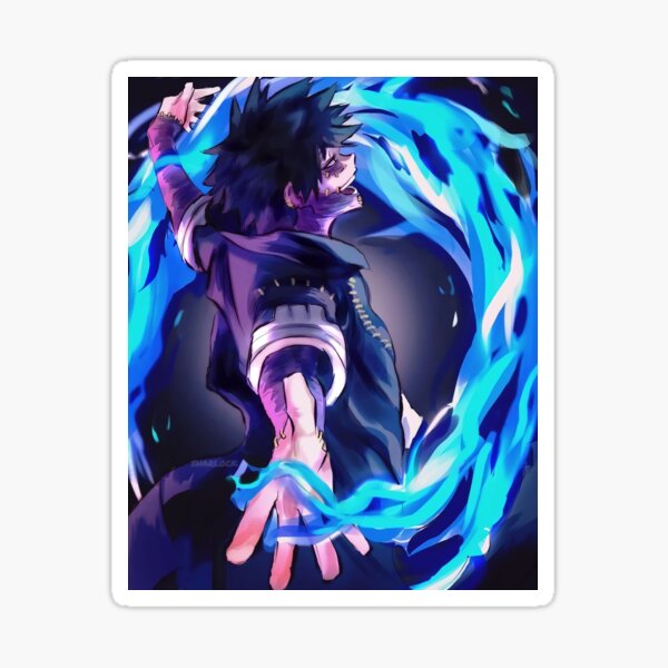 "Dabi My hero academia" Sticker by StartUpMe | Redbubble