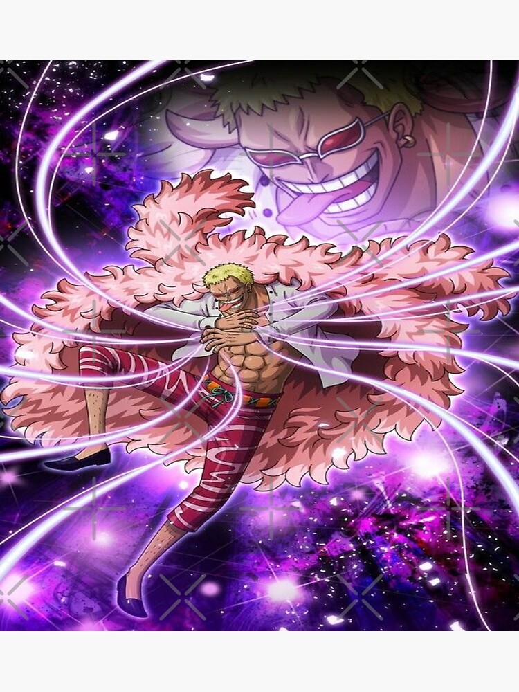 "One Piece Doflamingo" Poster for Sale by graybarton | Redbubble
