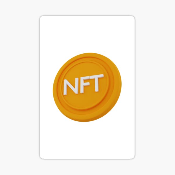 "Logo NFT" Sticker for Sale by Osloa | Redbubble