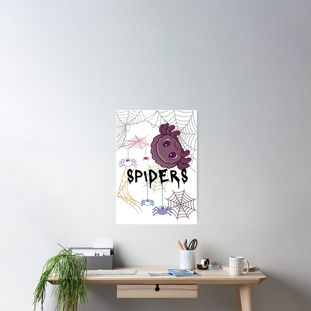 "Spiders" Poster for Sale by PhantomZone | Redbubble