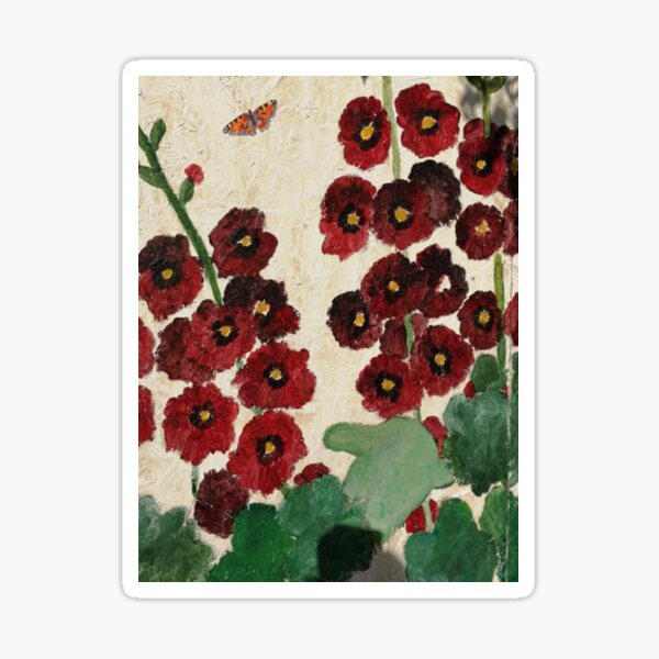 "Mallow on the wall " Sticker for Sale by agnesmagnes71 | Redbubble