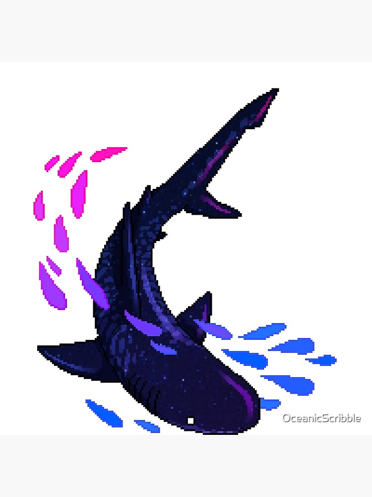"Bisexual Flag LGBT Pride Shark (School)" Poster for Sale by ...