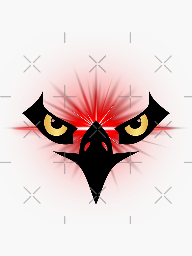 "Furious Look" Sticker by RubtifyWonders | Redbubble
