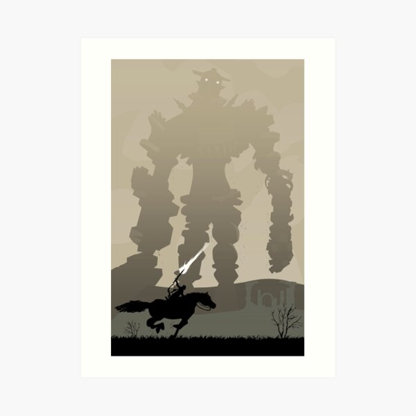 "Shadow of the Colossus Vector - Morning Altitude" Art Print by ...