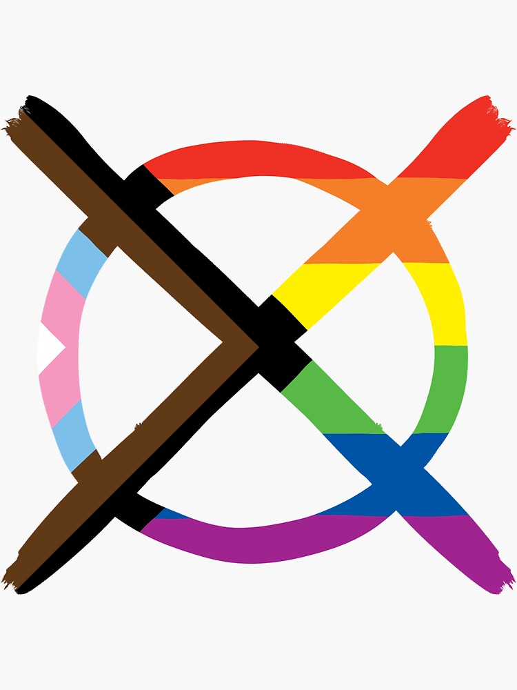 "Marble Hornets Pride Operator Symbol" Sticker by havensea | Redbubble