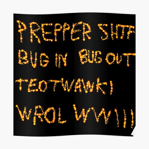 "Main Prepper Concepts Magnet Pack+ 7 D1 Production" Poster for Sale by ...