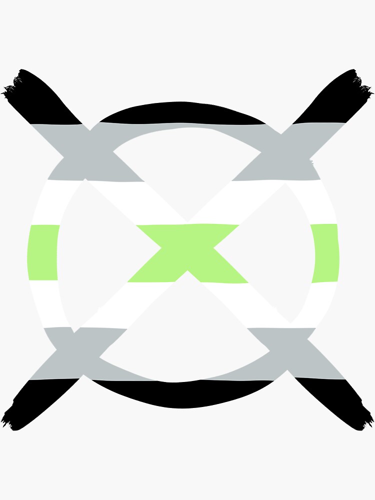 "Marble Hornets Agender Operator Symbol" Sticker for Sale by havensea ...