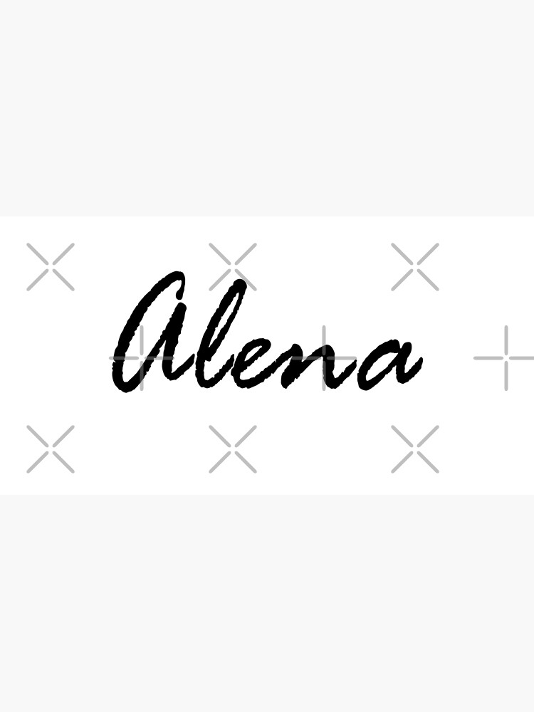"Alena name design" Poster for Sale by gmstockstudio | Redbubble