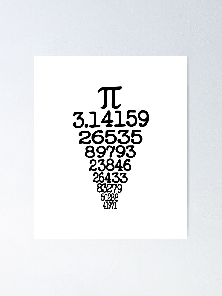 "Pi eye exam" Poster by CreativeStrike | Redbubble