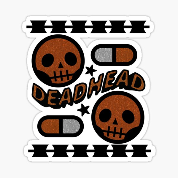 "deadhead worn version" Sticker for Sale by RTCSart | Redbubble