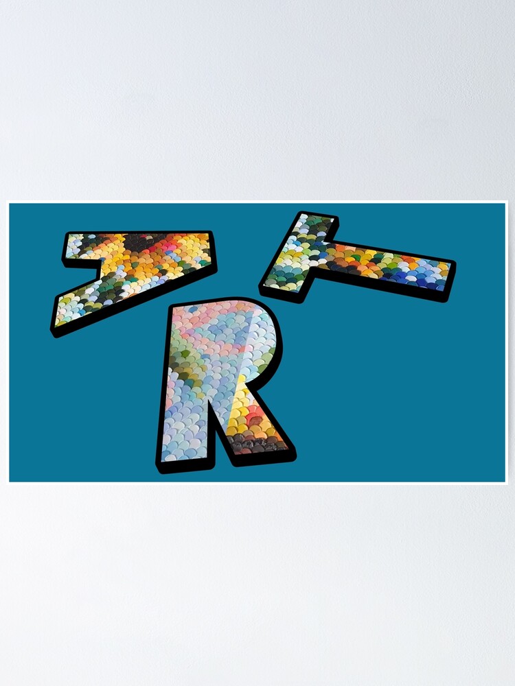 "Word Art with pattern of oil painting, #1" Poster for Sale by ...