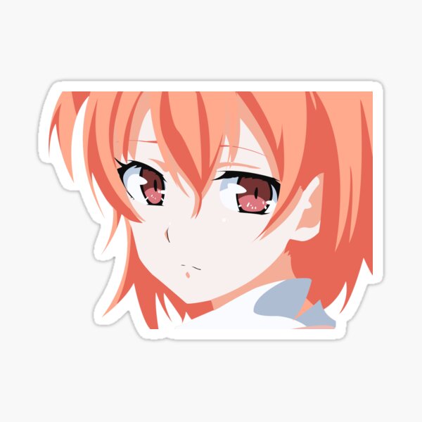 "Yui Yuigahama (anime girl) (Kamakura Yuigahama)" Sticker for Sale by ...