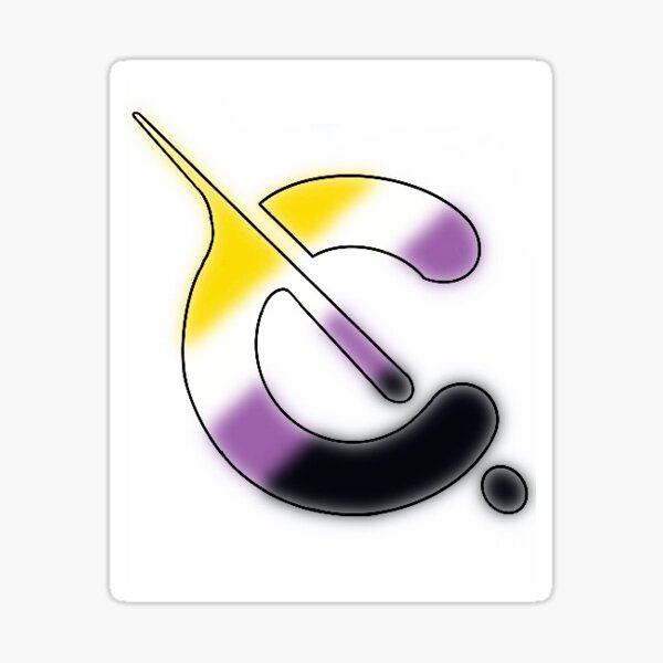 "CRAVITY PRIDE STICKER - NON-BINARY" Sticker for Sale by minhe-e ...