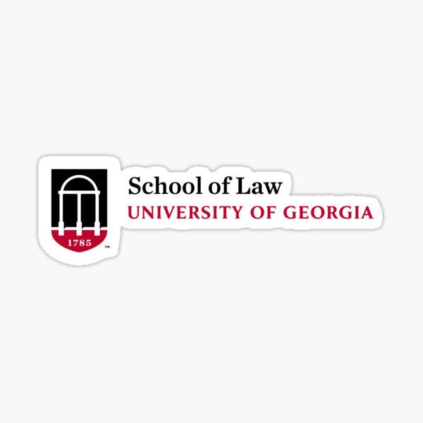 University Of Georgia School Of Law Sticker For Sale By university-of-georgia-school-of-law-sticker-for-sale-by