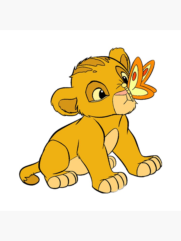 "Simba from the lion king" Poster for Sale by Lena-hk | Redbubble