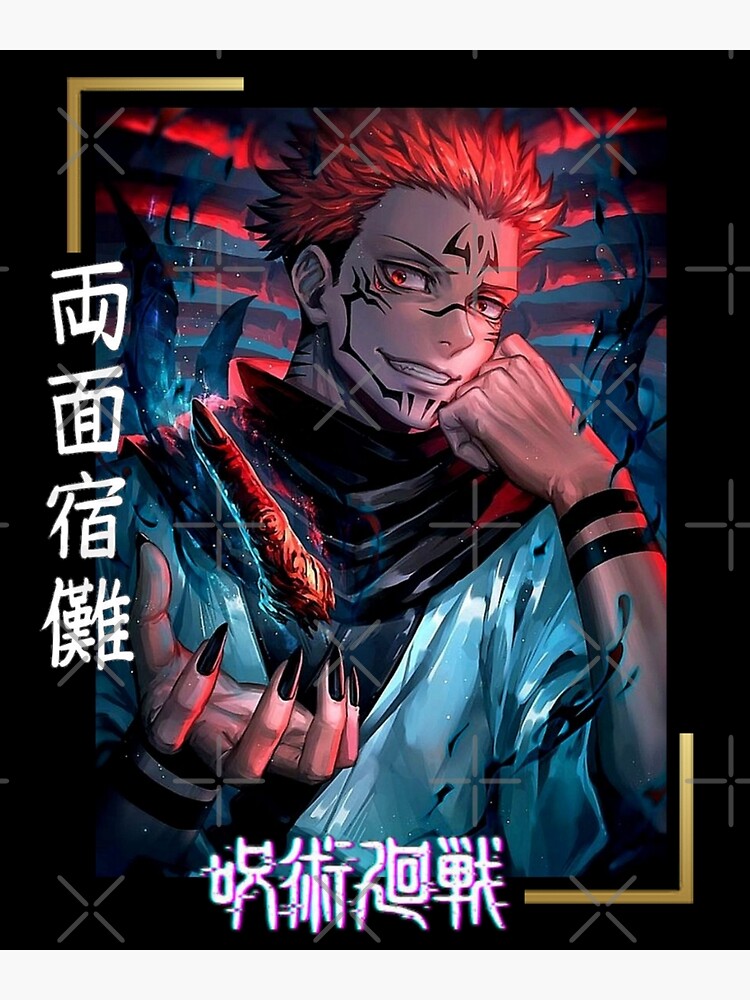 "Ryomen Sukuna " Poster for Sale by animeart34 | Redbubble