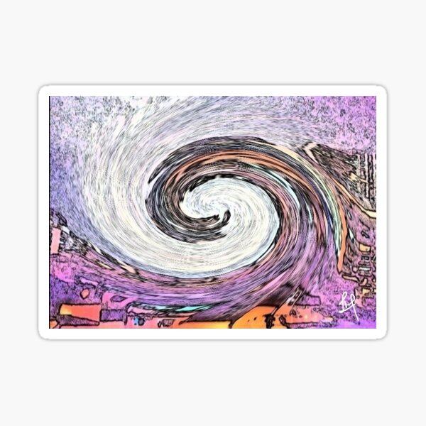 "Spiral" Sticker for Sale by merylaudshop | Redbubble