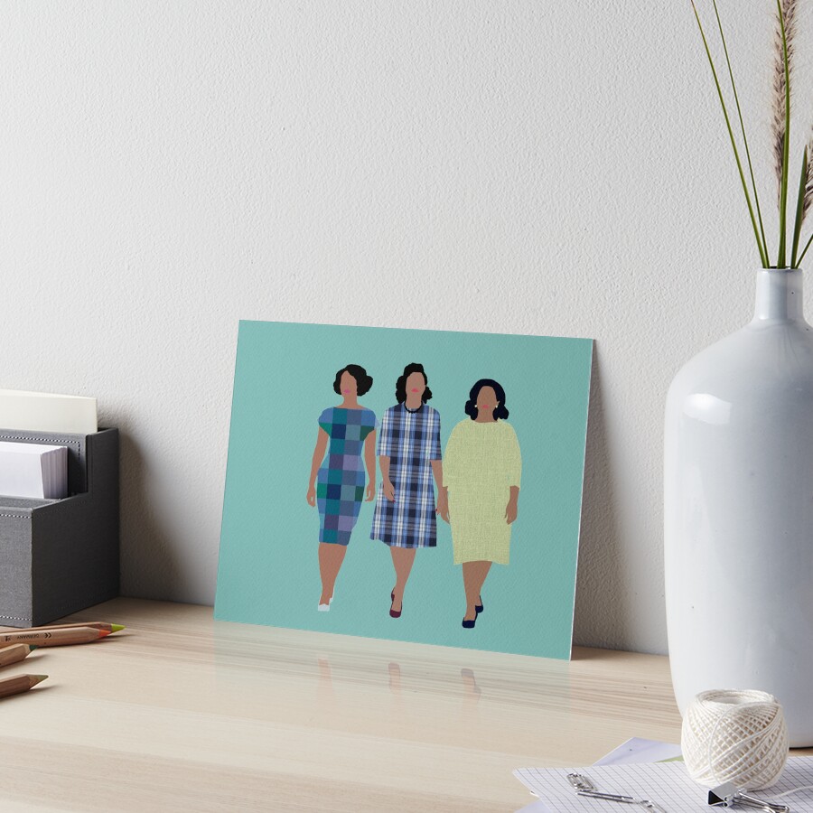 "Hidden Figures" Art Board Print for Sale by thefilmartist | Redbubble