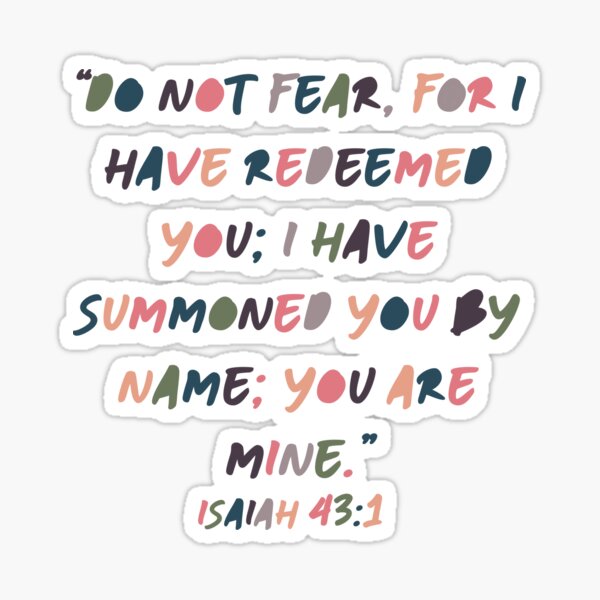 "Redeemed" Sticker for Sale by Anna7567 | Redbubble
